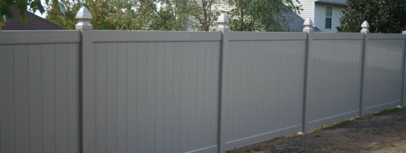 CLASSIC VINYL PRIVACY ADOBE - Bryant Fence