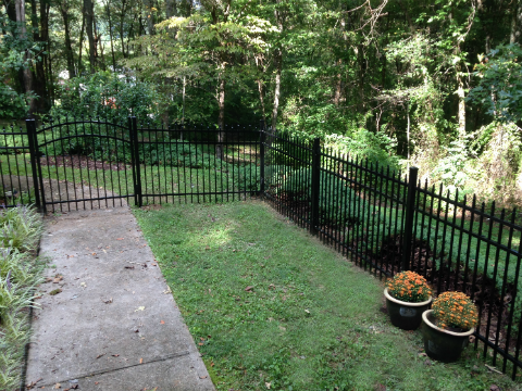 English Gardens Aluminum Picket Fencing Clinton - Bryant Fence